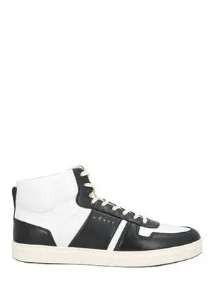 Hogan Leather High-top Sneakers - Black