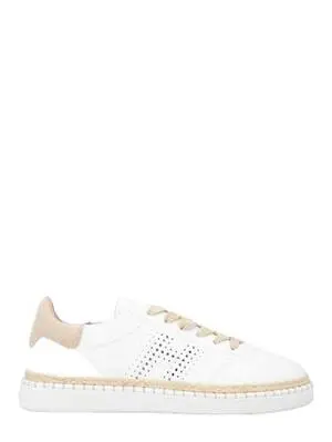 Hogan Leather Low-top Sneakers - White