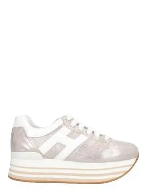 Hogan Light Leather Sneakers - Pink