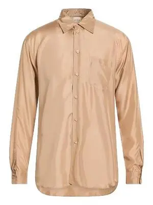 TOD'S Silk Satin Shirt - Beige
