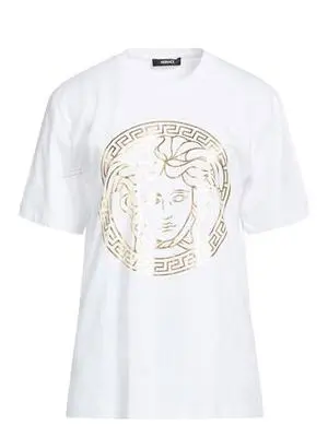 Versace Printed Jersey T-shirt - White