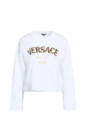 Versace Sweatshirt With Logo - White