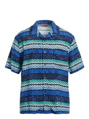 Missoni Shirt Bright Size Viscose - Blue