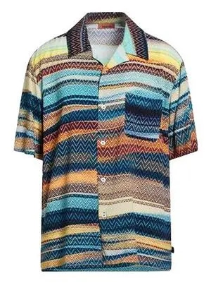 Missoni Shirt Turquoise Size Viscose - Blue