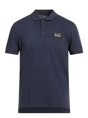 EA7 Polo Shirt Size Cotton - Navy