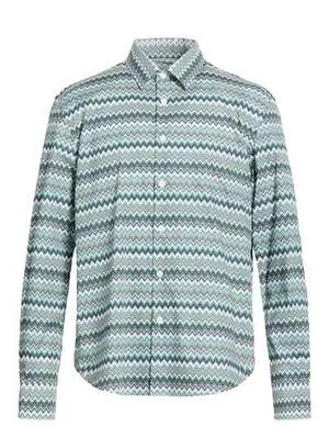 Missoni Shirt Deep Teal Size Cotton - Green