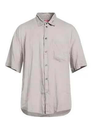 DIESEL Shirt Size Linen - Grey