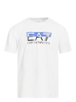EA7 T-shirt Size Cotton, Elastane - White