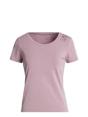 EA7 Logo-print T-shirt - Pink