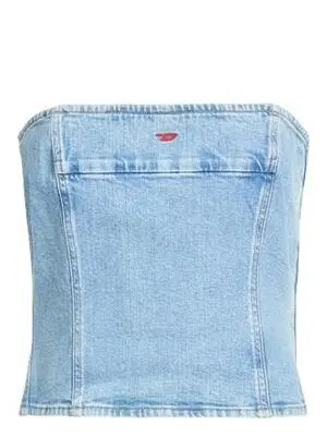 DIESEL® Denim Tube Top - Blue