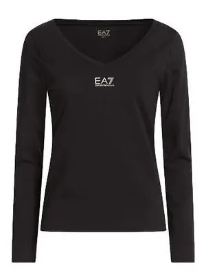 EA7 Long-sleeve Jersey T-shirt - Black
