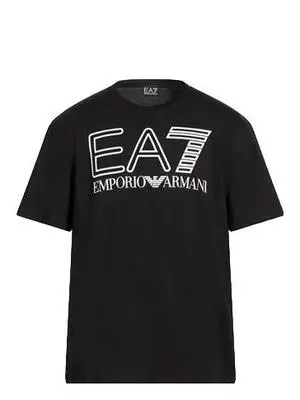 EA7 T-shirt Size Cotton - Black