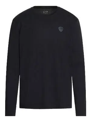 EA7 T-shirt Size Cotton - Black