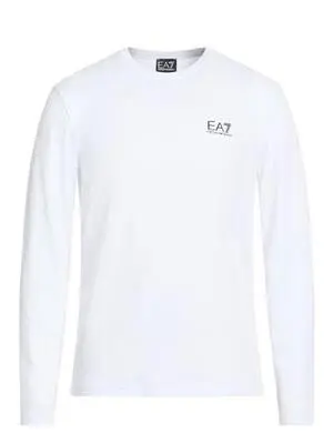 EA7 T-shirt Size Cotton, Elastane - White