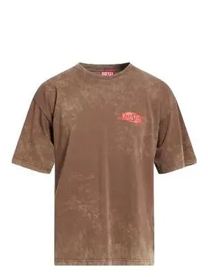 DIESEL T-shirt Size Cotton - Brown