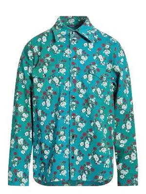 Dolce & Gabbana Denim Shirt Turquoise Size Cotton, Elastane - Blue