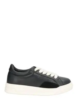 Hogan Leather Low-top Sneakers - Black