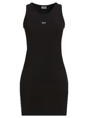DIESEL Mini Dress In Cotton And Elastane - Black