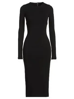 Dolce & Gabbana Midi Bodycon Dress - Black