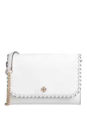 Tory Burch Leather Crossbody Bag - White