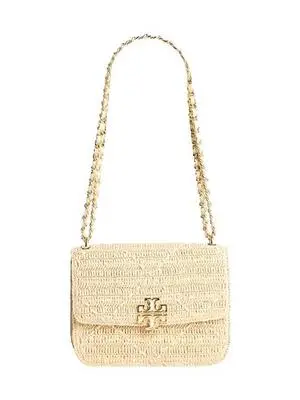 Tory Burch Raffia Shoulder Bag - Beige