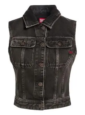 DIESEL® Denim Vest - Black