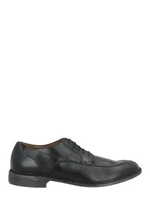 Moma Lace-up Calfskin Derby Shoes - Black