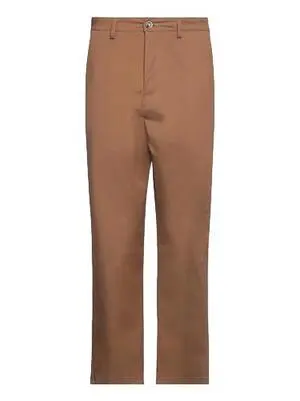 DANIELE ALESSANDRINI Pants Size Cotton, Elastane - Brown
