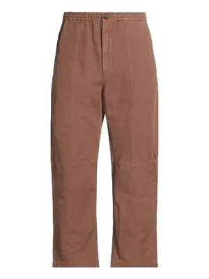 TOD'S Canvas Cotton-linen Casual Pants - Brown
