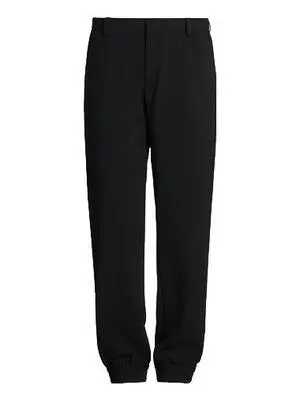 Emporio Armani Casual Seersucker Pants - Black