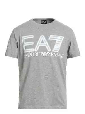 EA7 T-shirt Size Cotton, Elastane - Grey