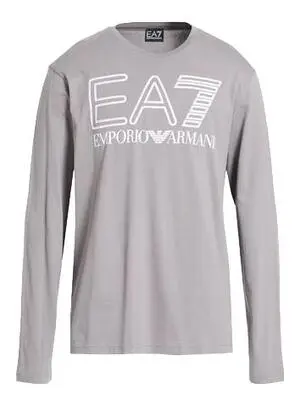EA7 T-shirt Size Cotton - Grey
