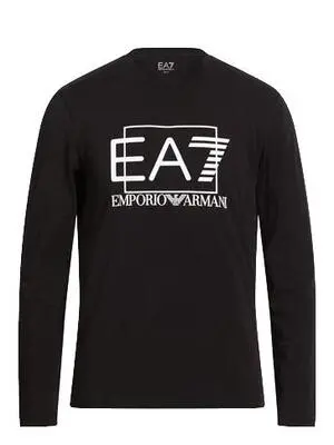 EA7 T-shirt Size Cotton, Elastane - Black