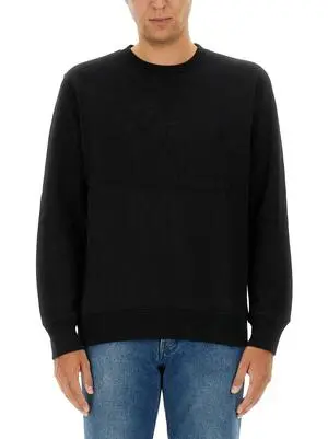 Paul Smith Cotton Sweatshirt - Black