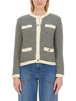 Tory Burch Kendra Cardigan - Blue