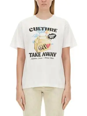 Moschino Printed T-shirt - White