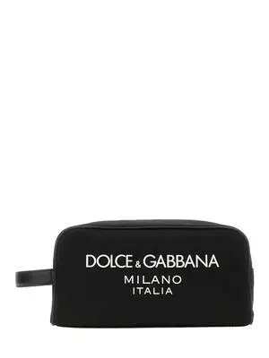 Dolce & Gabbana Logo Pouch - Black