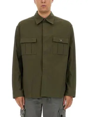 Dolce & Gabbana Shirt With Pockets - Green