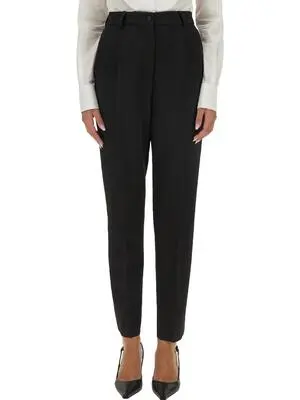 Dolce & Gabbana Tailored Slim-fit Trousers - Black