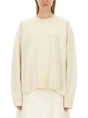 JIL SANDER Wool And Cashmere Sweater - Ivory