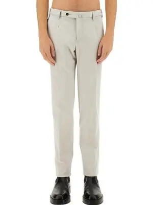 PT TORINO Cotton Pants - Ivory
