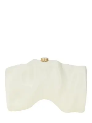 Cult Gaia Clutch Scrunch - Ivory