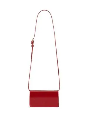 Kiton Calfskin Kros Bag - Red