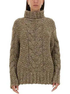 Kiton Oversized Camel Wool Jersey - Brown