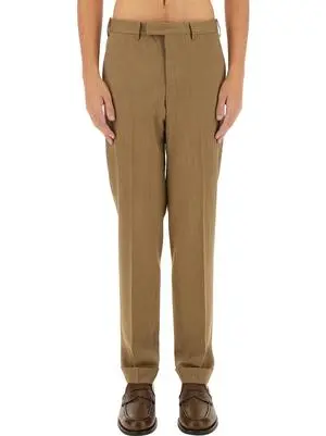 PT TORINO Straight Leg Trousers - Beige