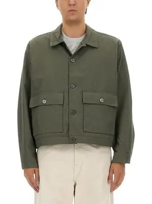 Obey Shirt Jacket - Green