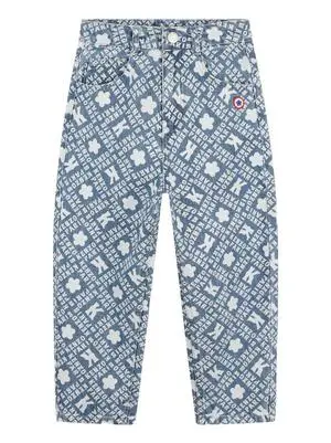 Kenzo Printed Jean Pants - Blue