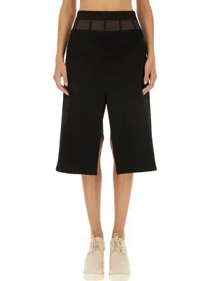 Stella McCartney Wool Skirt - Black