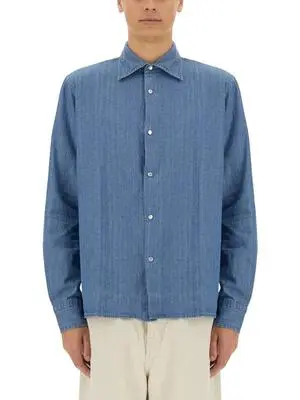 Aspesi West' Shirt - Denim