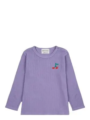 BOBO CHOSES Baby Cherry Long Sleeve T-shirt - Purple